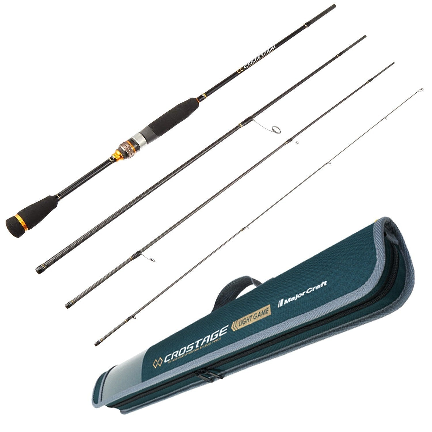 Major Craft Crostage 4 Piece Travel Rods Travel Rods – Tackle Express ...